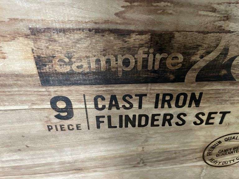 9 Piece Cast Iron Flinders Set - TVAA Pty Ltd T/A Tomkins Valuers ...