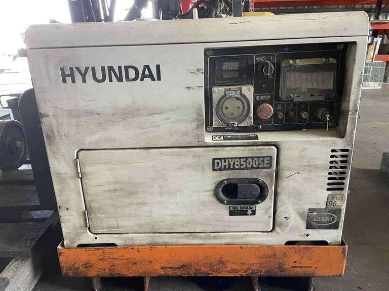 Hyundai DHY8500SE Silent Diesel 8kva Generator - TVAA Pty Ltd T/A ...