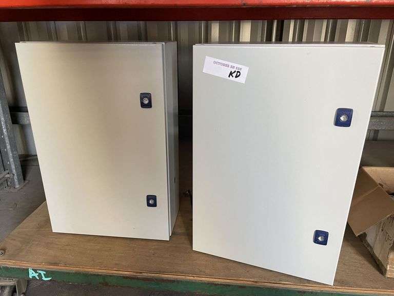 2x Electrical Boxes - Eldon MAS0604021R5 - 60x40cm - TVAA Pty Ltd T/A ...