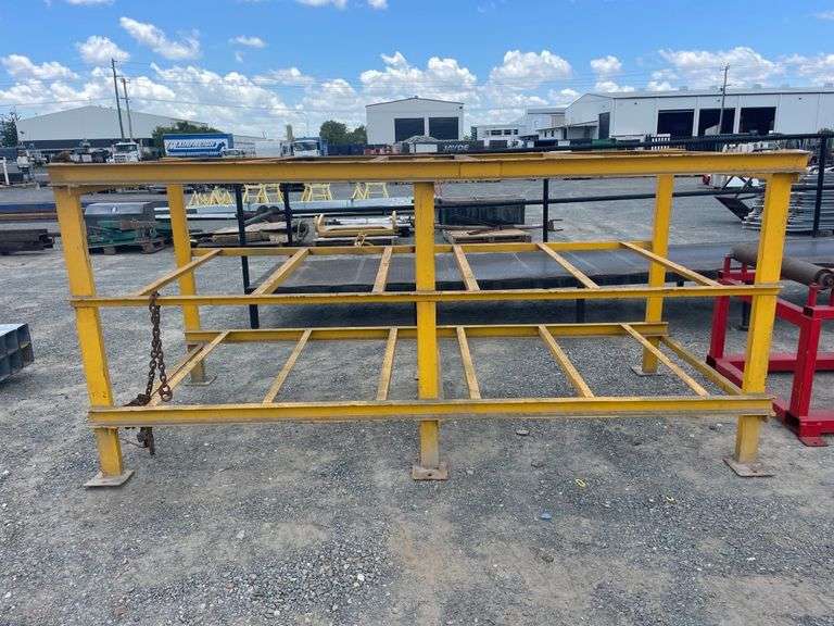 Steel Workshop Rack - 1160x2870x1320mmH - TVAA Pty Ltd T/A Tomkins ...