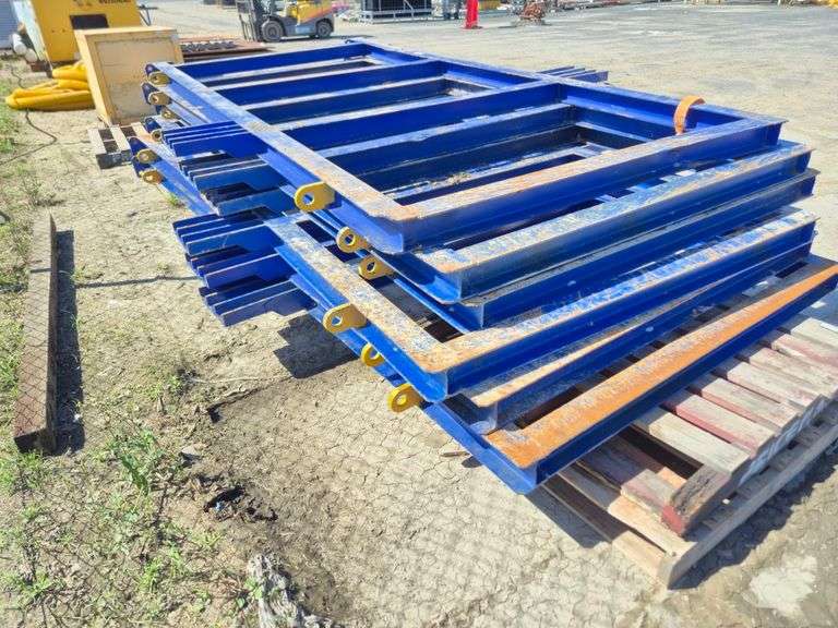 6x Heavy Duty Blue Steel Frames inc Lifting Lugs - TVAA Pty Ltd T/A ...