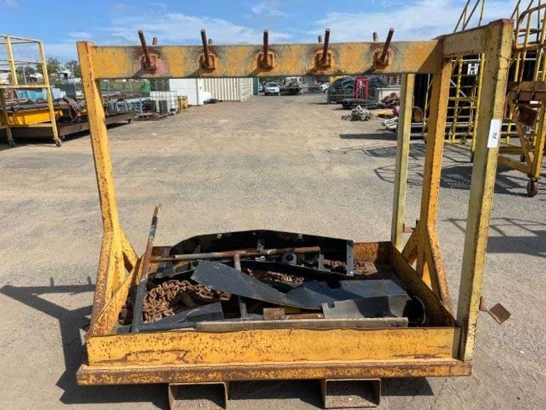 Forklift Lifting Tray - 1.76mx1.04mx1.4mH - TVAA Pty Ltd T/A Tomkins ...