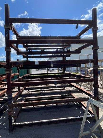 6x Stackable Steel Lifting Frames - 3.5mx2.4mx600mmH - TVAA Pty Ltd T/A ...