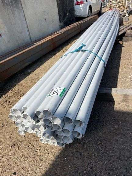 50x 6m 50mm PVC Pipe Lengths - TVAA Pty Ltd T/A Tomkins Valuers ...