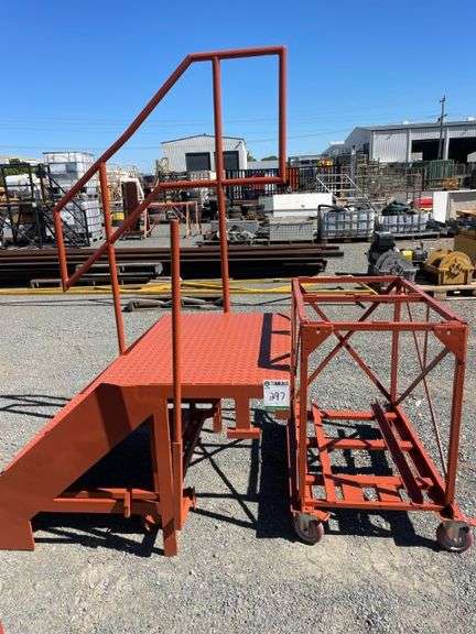 Steel Stairs and Mobile Frame - TVAA Pty Ltd T/A Tomkins Valuers ...