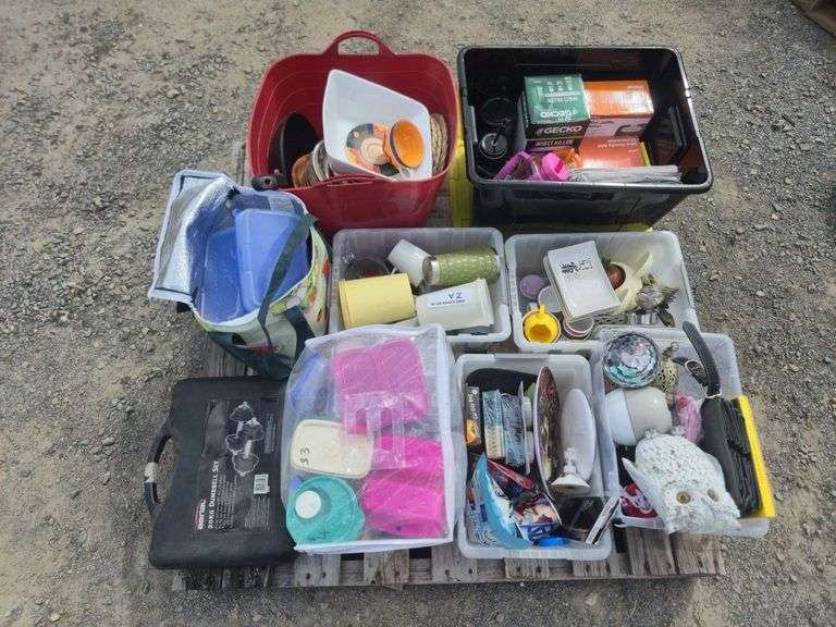 Assorted Household Items inc 20kg Dumbbell Set, Kitchen Accessories ...