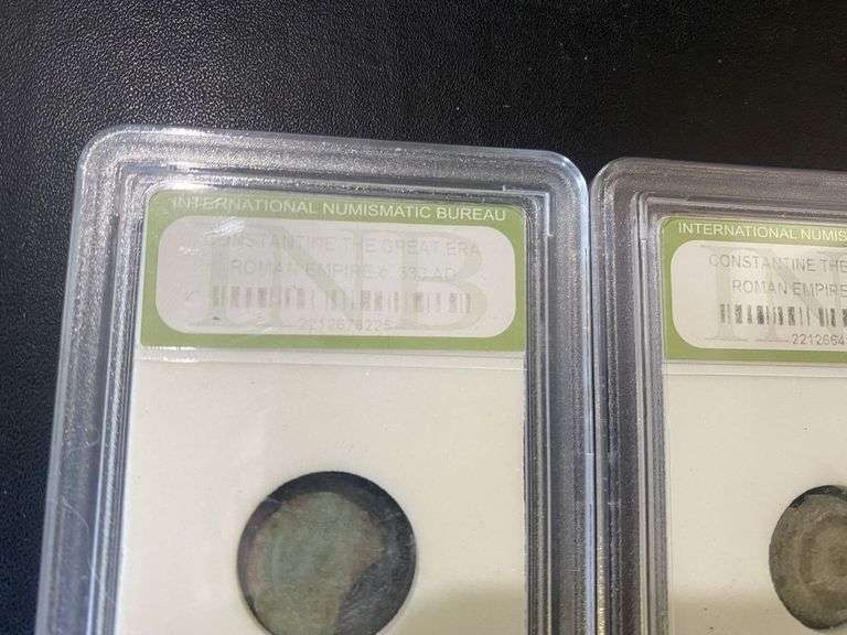 3x Replica Coins - 2x Constantine The Great Roman Empire 330AD, 1x 1943 ...