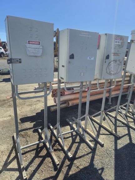 3x Temporary Switch Boards on Stands - TVAA Pty Ltd T/A Tomkins Valuers ...