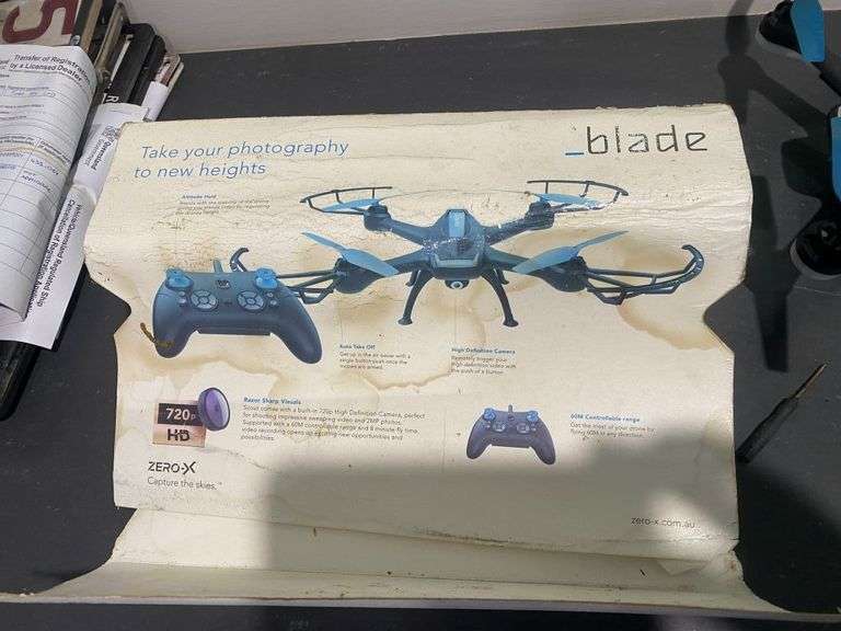 Blade HB Camera Drone - TVAA Pty Ltd T/A Tomkins Valuers & Auctioneers