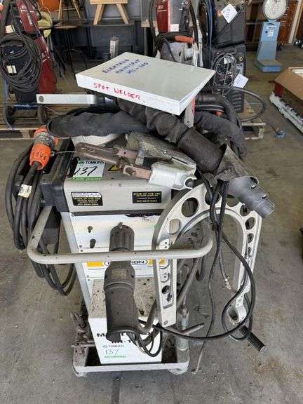 Elektron Multispot M1-100 Resistance Welder and Manuals - TVAA Pty Ltd ...