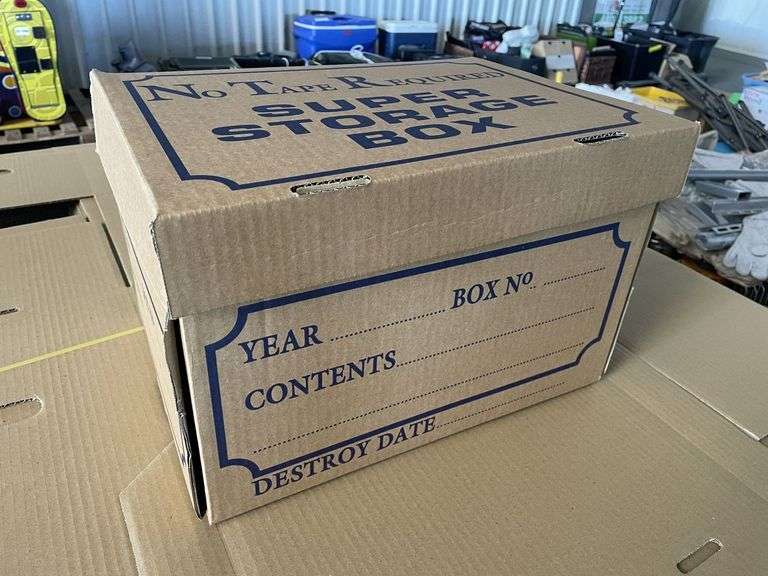 Pallet Flat Pack File Storage Boxes - TVAA Pty Ltd T/A Tomkins Valuers ...