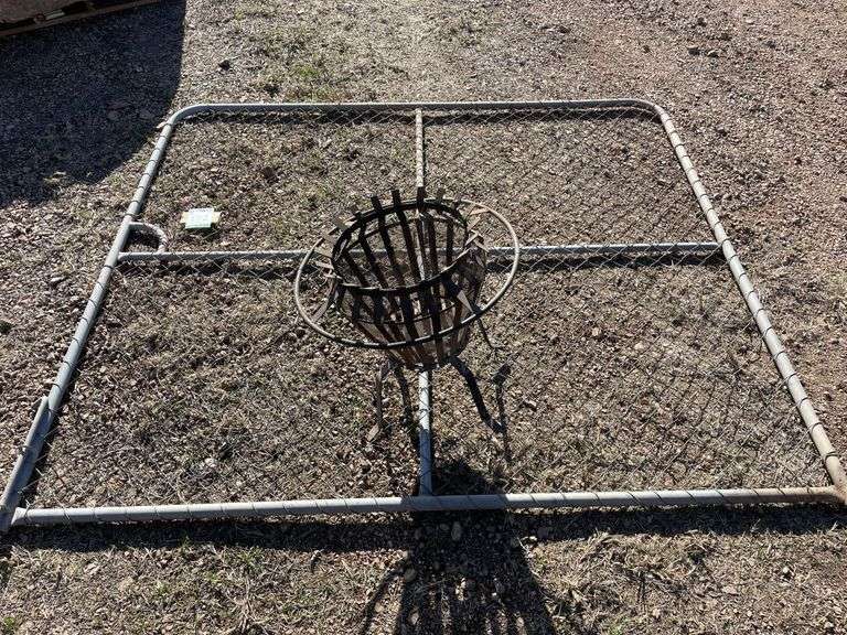 Mesh Gate and Fire Pit - TVAA Pty Ltd T/A Tomkins Valuers & Auctioneers