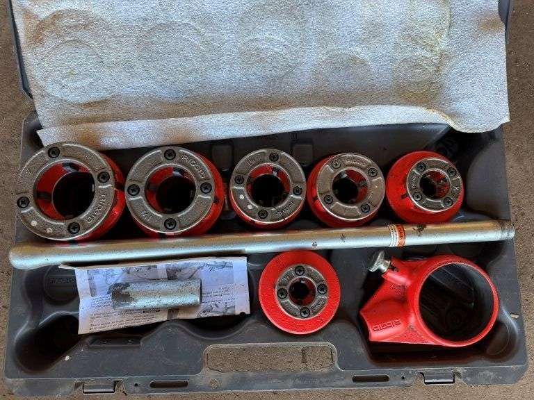 Rigid Pipe Threader Kit 1/2" - 2" - TVAA Pty Ltd T/A Tomkins Valuers ...