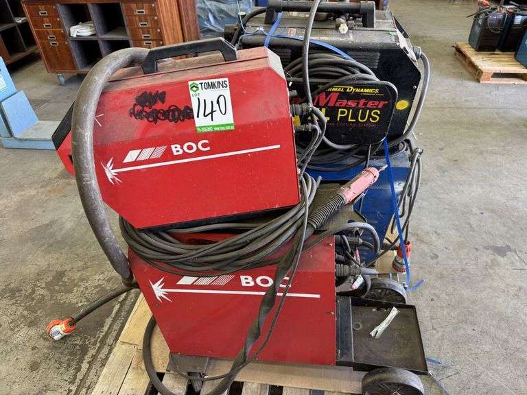 Pallet - BOC Welder & Pak Master 50 XL Plasma - TVAA Pty Ltd T/A ...