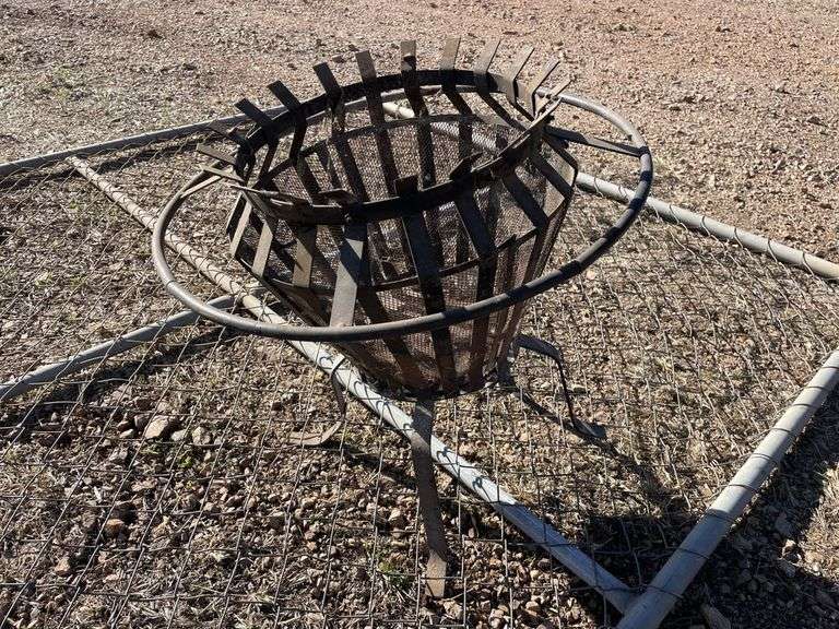 Mesh Gate and Fire Pit - TVAA Pty Ltd T/A Tomkins Valuers & Auctioneers