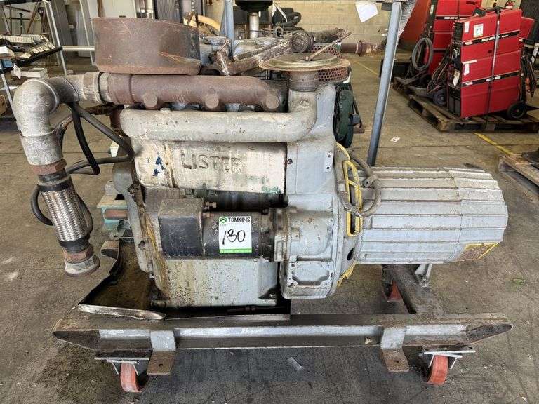 Lister Diesel Generator - TVAA Pty Ltd T/A Tomkins Valuers & Auctioneers