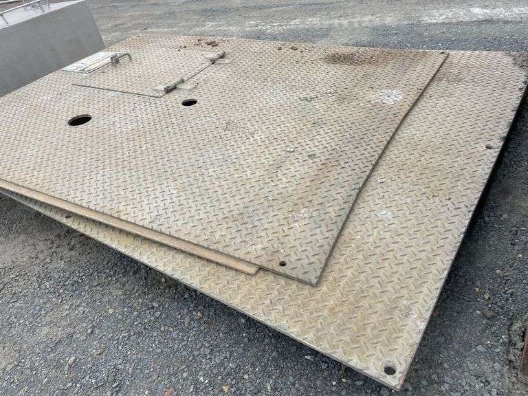 2x Sheets approx 8mm Checker Plate Steel - TVAA Pty Ltd T/A Tomkins ...