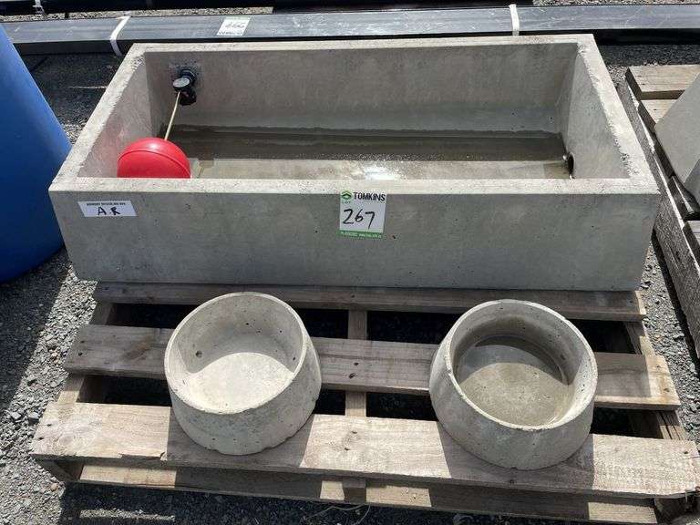 Concrete Small Livestock Troughs & Dog Bowls - TVAA Pty Ltd T/A Tomkins ...