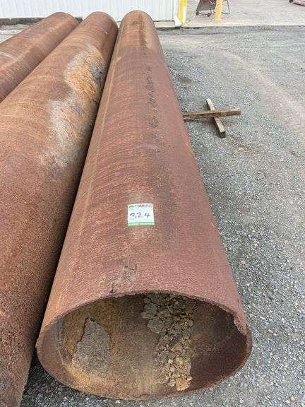 6m Steel Pipe - OD 660mm - approx 15mm steel - TVAA Pty Ltd T/A Tomkins ...