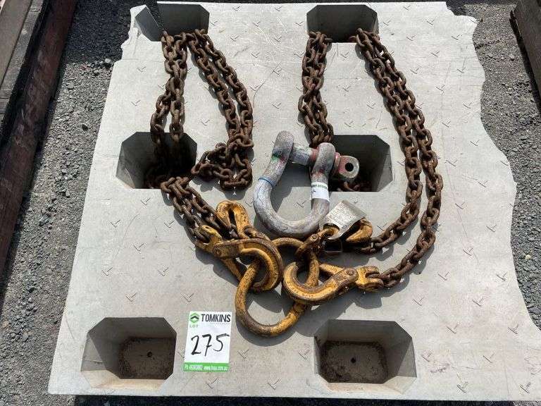 Shackle & 2 Drop Lifting Chain - TVAA Pty Ltd T/A Tomkins Valuers ...