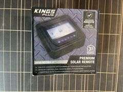 2x Kings 200w Fixed Glass Solar Panels, Remotre & 40A MPPT Charge ...