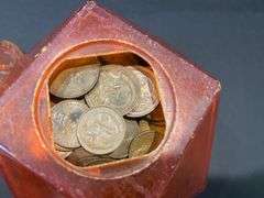 Over 100x Australian 1c and 2c Coins in Money Box inc $2 Australian ...