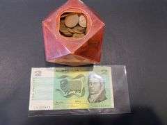 Over 100x Australian 1c and 2c Coins in Money Box inc $2 Australian ...