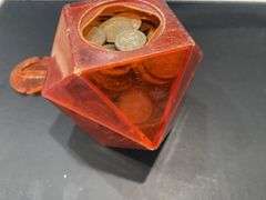 Over 100x Australian 1c and 2c Coins in Money Box inc $2 Australian ...