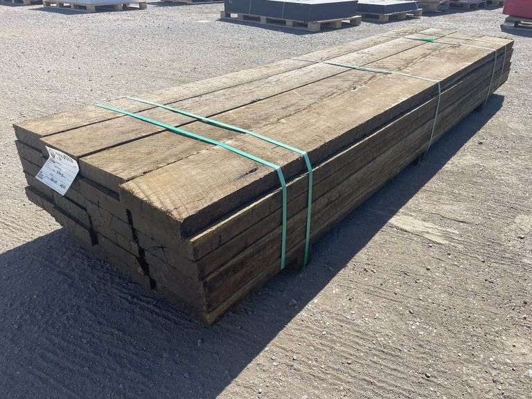 24x 3m Lengths 200x50 Treated Hardwood Sleepers - TVAA Pty Ltd T/A Tomkins Valuers & Auctioneers