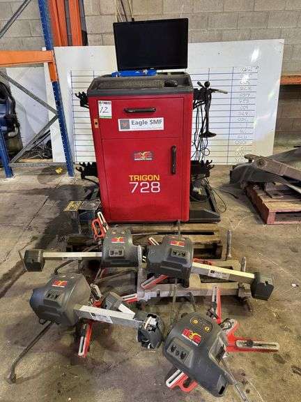 2008 Mondolfo Ferro A.R Trigon 728 Eagle SMF Wheel Alignment System ...
