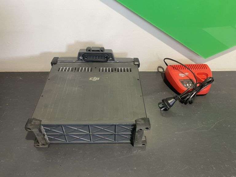 DJI T40 Flight Drone Battery & Milwaukee 12v Charger - TVAA Pty Ltd T/A ...