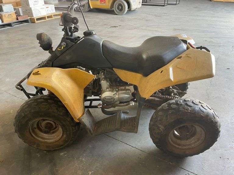 Yellow Kazuma 50cc Childrens Quad Bike - TVAA Pty Ltd T/A Tomkins ...