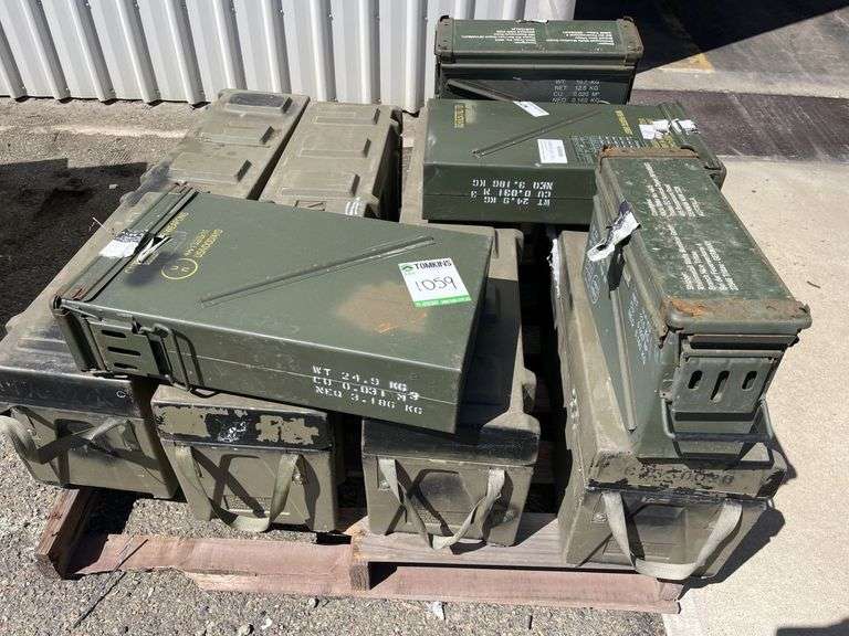 Ammo Boxes and Plastic Cases - TVAA Pty Ltd T/A Tomkins Valuers ...