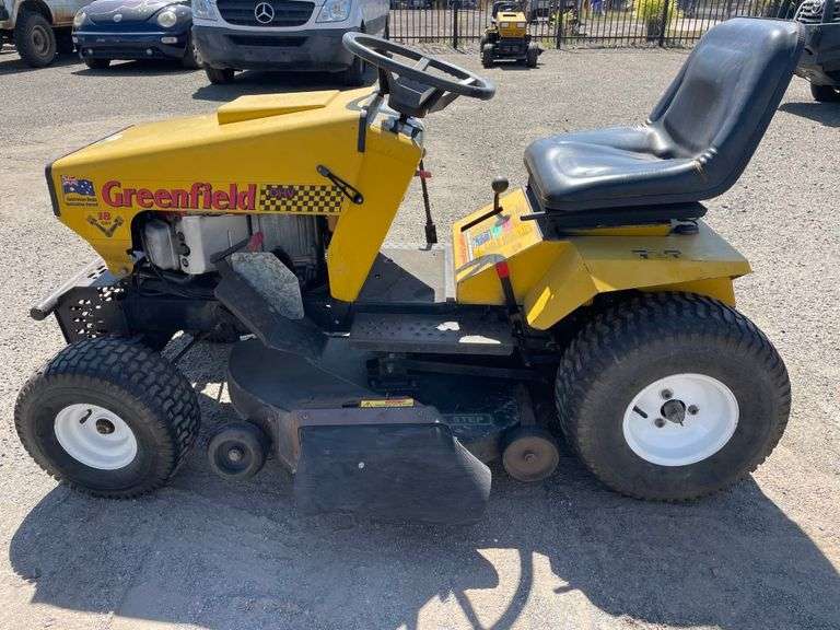 Greenfield Fast Cut 34 Ride-on Mower - TVAA Pty Ltd T/A Tomkins Valuers ...