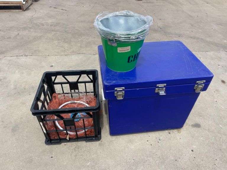 Blue Esky, Chill Buckets and Cast Net - TVAA Pty Ltd T/A Tomkins ...