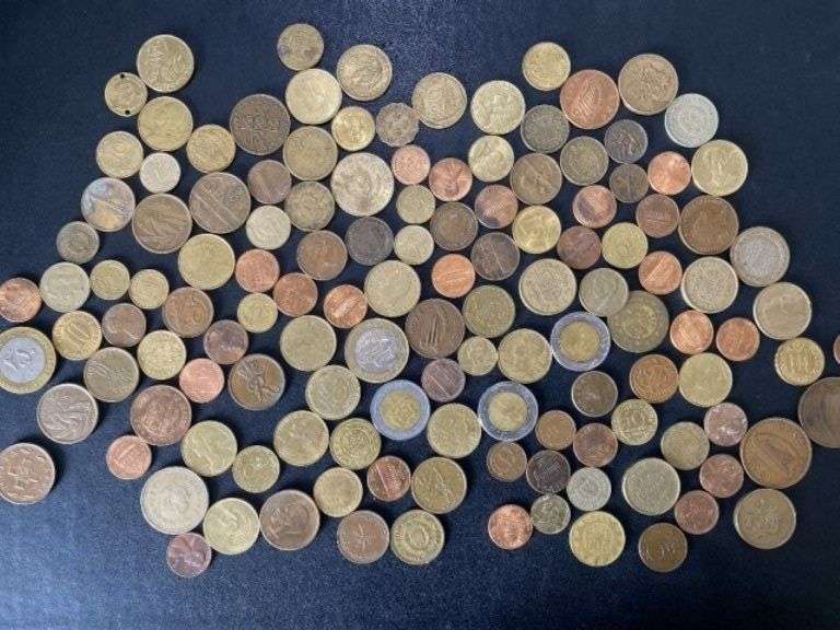 Over 50x World Coins inc Early to Late 1900's - Suit Beginner Coin ...