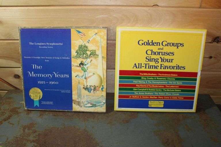 Lot of 2 vintage vinyl LP music records albums featuring The Loungines ...