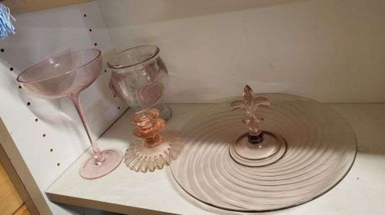 Shades of Pink Glass. Bring packing materials. ~ cash only ~ - Texas ...
