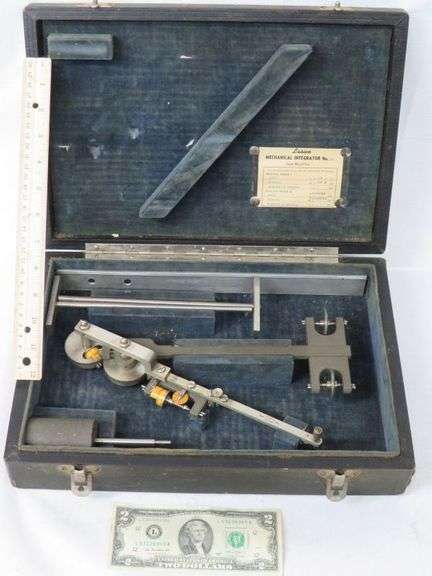 Vintage Lasico Mechanical Integrator Model No. 121 in original case as ...