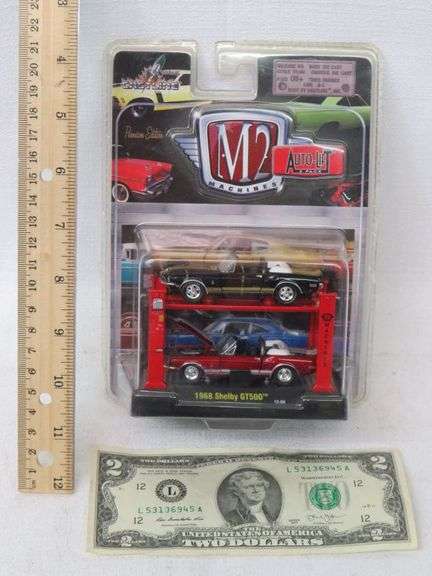 NIP M2 Machines Auto-Lift 2 Pack 1968 Shelby GT500 Die Cast Cars as ...