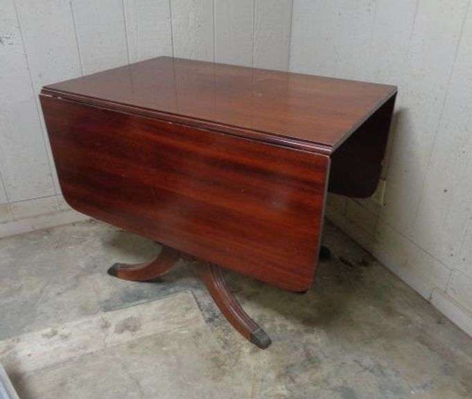 Vintage Drop Leaf Duncan Phyfe Dining Table. ~ cash only ~. ( row 2 ...