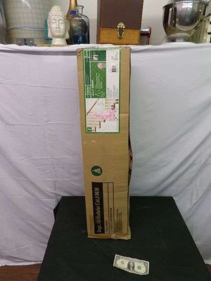 3.5 Foot Pre-Lit Cashmere Pink Christmas Tree in Box. Tested. Works ...