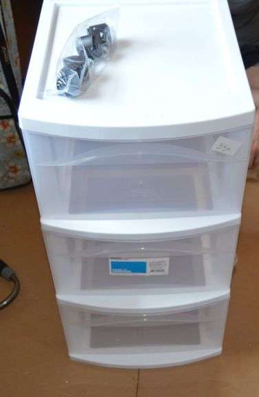 3-DRAWER CONTAINER WITH WHEELS - Texas Online Auction House