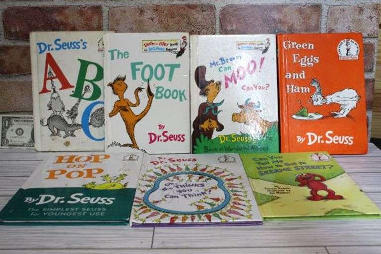 Dr. Seuss Children's Books - Used - Lot of 7 Books (7C) - Texas Online ...