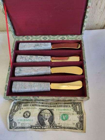 Vintage Marble Handle Spreaders. ~ cash only~. (1A) - Texas Online ...