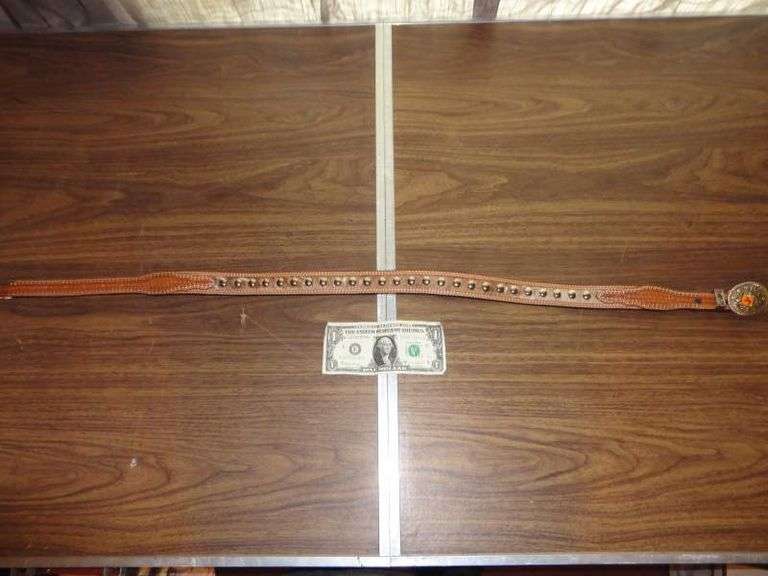 RANGER BELT COMPANY LEATHER SIZE 34 WITH BELT BUCKLE - Texas Online ...