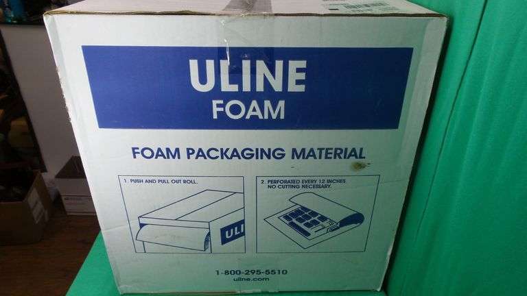 LARGE Box of NEW Uline Foam Packing Material! (2A) - Texas Online ...