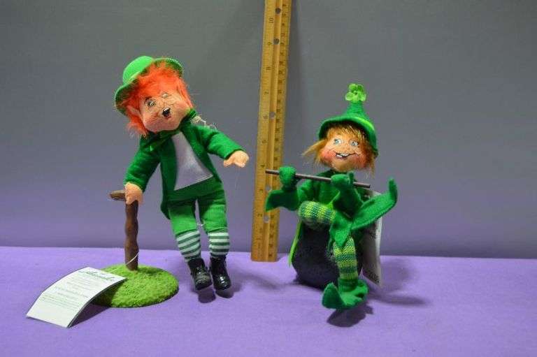 ANNALEE DOLLS - IRISH WHISTLE ELF & SHILLELAGH SHUFFLE- NEW - Texas ...