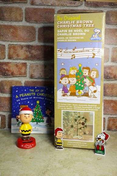 The Original Charlie Brown Christmas Tree; Peanuts Christmas Book ...