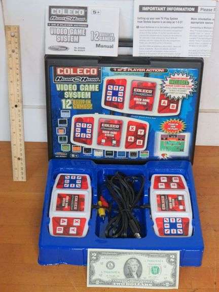 Vintage Coleco Hand to Hand Video Game System with instructions and ...